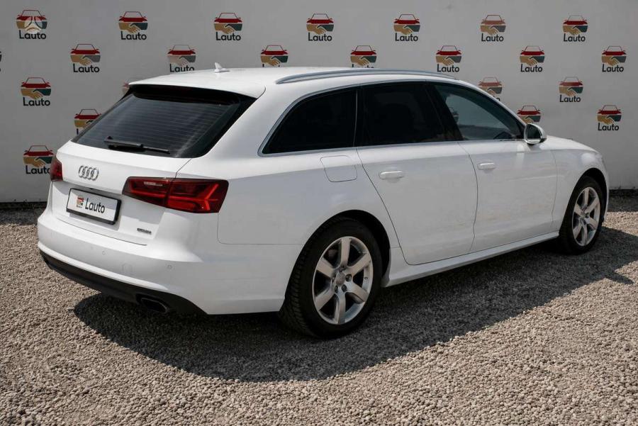 Balts Audi A6 2015 Viļņa, ar dzinēja tilpumu 3.00 L un nobraukumu 284 tūkst. km par 10890 €, foto 5 vietnē AUTOMOTO.COM.LV