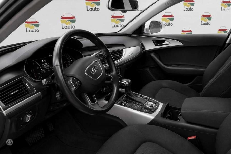Balts Audi A6 2015 Viļņa, ar dzinēja tilpumu 3.00 L un nobraukumu 284 tūkst. km par 10890 €, foto 6 vietnē AUTOMOTO.COM.LV
