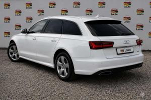 White Audi A6 2015 in Vilnius, with an engine capacity of 3.00 L and mileage of 284 thousand km for 10890 €, photo 5 on AUTOMOTO.COM.LV