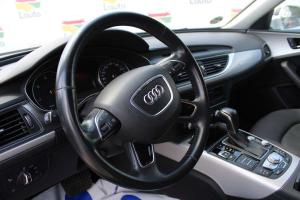 White Audi A6 2015 in Vilnius, with an engine capacity of 3.00 L and mileage of 284 thousand km for 10890 €, photo 6 on AUTOMOTO.COM.LV