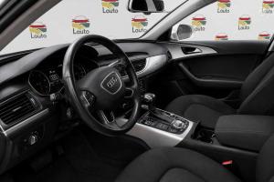 White Audi A6 2015 in Vilnius, with an engine capacity of 3.00 L and mileage of 284 thousand km for 10890 €, photo 9 on AUTOMOTO.COM.LV