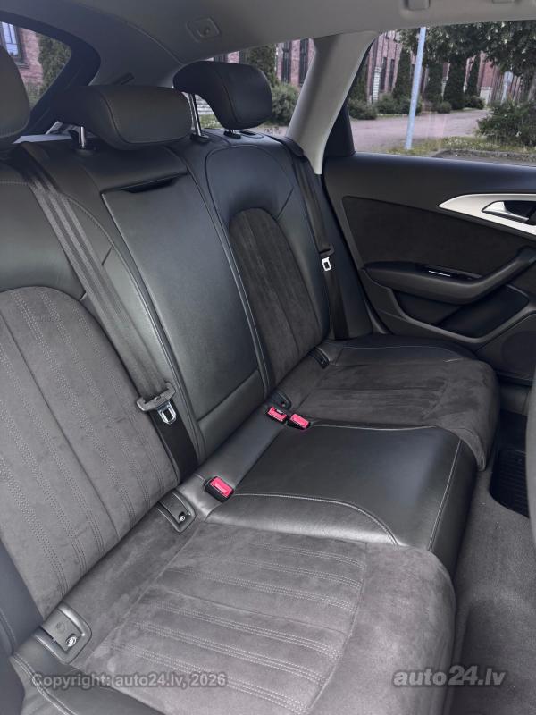White Audi A6 2015 in Tallinn, with an engine capacity of 3.00 L and mileage of 281 thousand km for 15900 €, photo 10 on AUTOMOTO.COM.LV