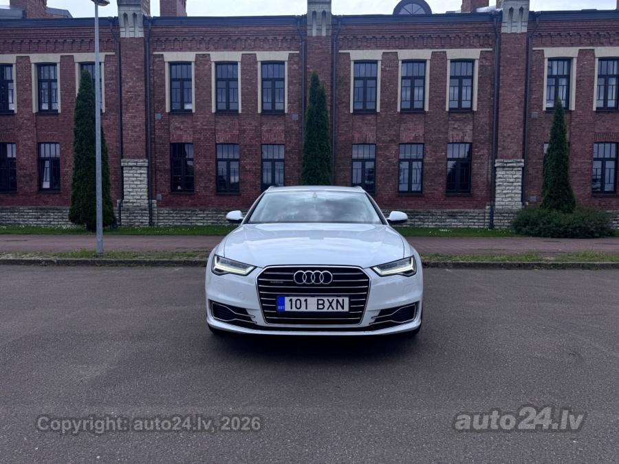 White Audi A6 2015 in Tallinn, with an engine capacity of 3.00 L and mileage of 281 thousand km for 15900 €, photo 3 on AUTOMOTO.COM.LV