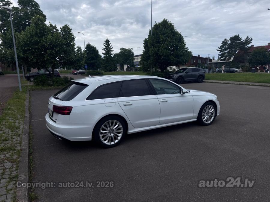 White Audi A6 2015 in Tallinn, with an engine capacity of 3.00 L and mileage of 281 thousand km for 15900 €, photo 7 on AUTOMOTO.COM.LV