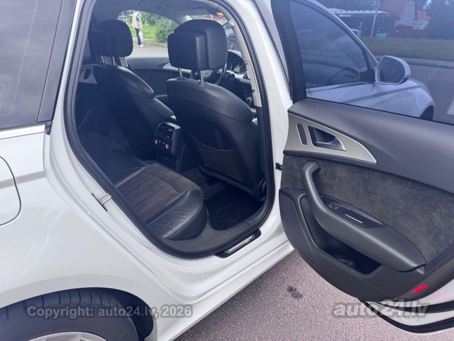 White Audi A6 2015 in Tallinn, with an engine capacity of 3.00 L and mileage of 281 thousand km for 15900 €, photo 9 on AUTOMOTO.COM.LV