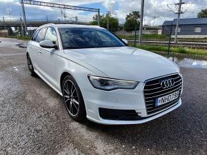 Balts Audi A6 2015 Šauļi, ar dzinēja tilpumu 2.00 L un nobraukumu 307 tūkst. km par 10500 €, foto  vietnē AUTOMOTO.COM.LV