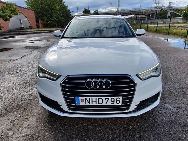 White Audi A6 2015 in Siauliai, with an engine capacity of 2.00 L and mileage of 307 thousand km for 10500 €, photo 2 on AUTOMOTO.COM.LV
