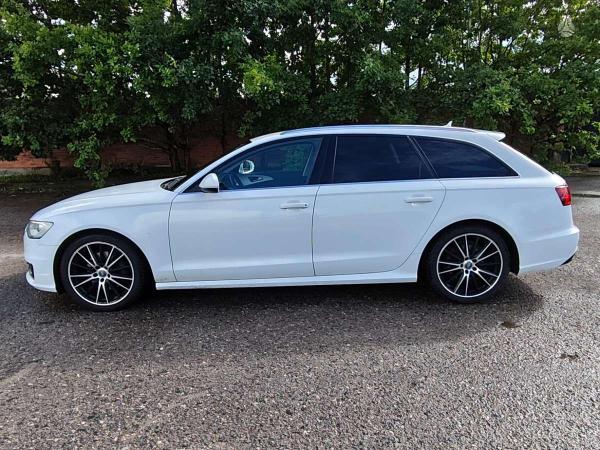 White Audi A6 2015 in Siauliai, with an engine capacity of 2.00 L and mileage of 307 thousand km for 10500 €, photo 8 on AUTOMOTO.COM.LV