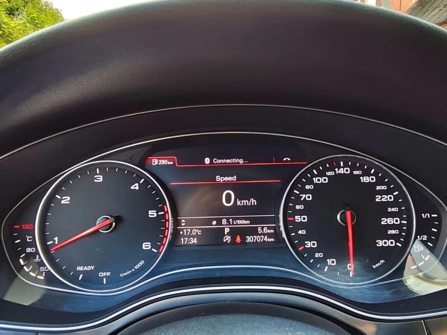Белый Ауди А6 2015 в Шяуляй, объемом двигателя 2.00 л и пробегом 307 тыс. км за 10500 €, фото 18 на AUTOMOTO.COM.LV