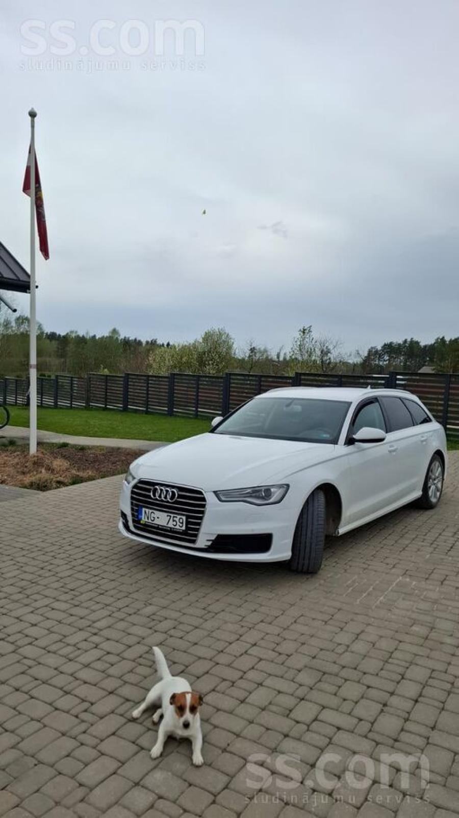 Balts Audi A6 2015 Ogre, ar dzinēja tilpumu 2.00 L un nobraukumu 330 tūkst. km par 11900 €, foto 1 vietnē AUTOMOTO.COM.LV