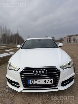 White Audi A6 2015 in Liepaja, with an engine capacity of 3.00 L and mileage of 251 thousand km for 14500 €, photo 3 on AUTOMOTO.COM.LV