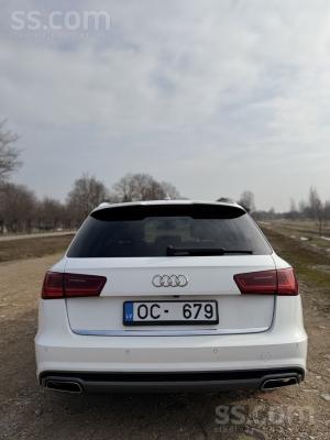White Audi A6 2015 in Liepaja, with an engine capacity of 3.00 L and mileage of 251 thousand km for 14500 €, photo 4 on AUTOMOTO.COM.LV