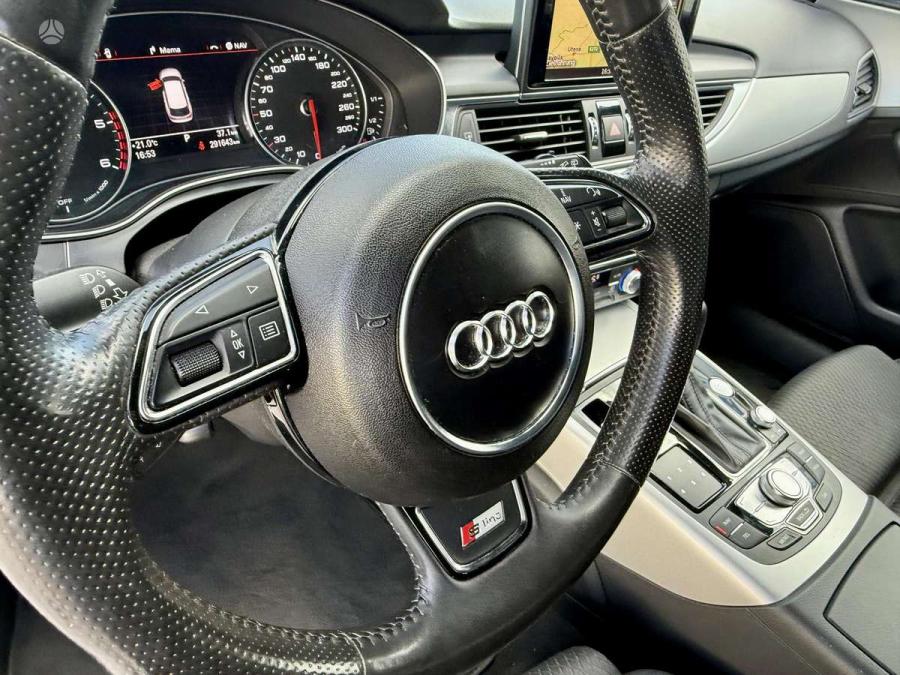 Balts Audi A6 2015 Kauņa, ar dzinēja tilpumu 1.97 L un nobraukumu 291 tūkst. km par 10490 €, foto 17 vietnē AUTOMOTO.COM.LV