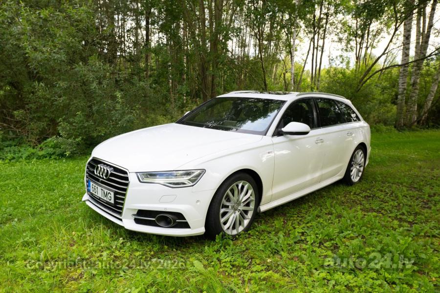 Белый Ауди А6 2015 в Таллин, объемом двигателя 3.00 л и пробегом 184 тыс. км за 17360 €, фото 1 на AUTOMOTO.COM.LV
