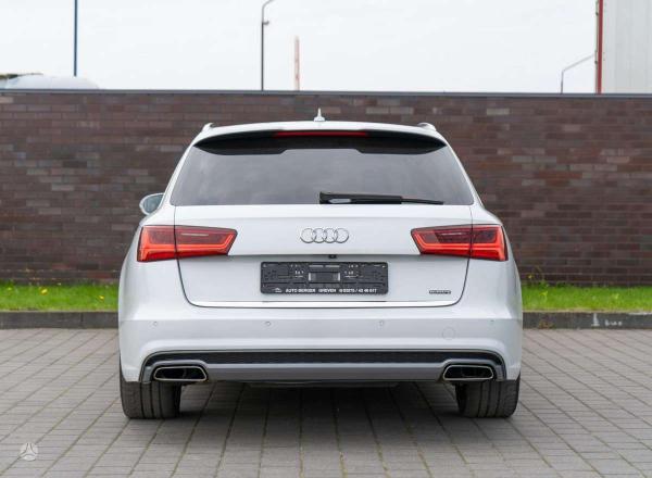 White Audi A6 2015 in Vilnius, with an engine capacity of 2.97 L and mileage of 200 thousand km for 18500 €, photo 10 on AUTOMOTO.COM.LV