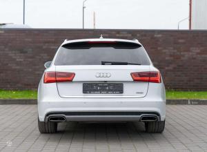 White Audi A6 2015 in Vilnius, with an engine capacity of 2.97 L and mileage of 200 thousand km for 18500 €, photo 11 on AUTOMOTO.COM.LV