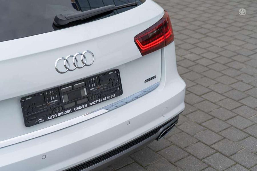 White Audi A6 2015 in Vilnius, with an engine capacity of 2.97 L and mileage of 200 thousand km for 18500 €, photo 12 on AUTOMOTO.COM.LV