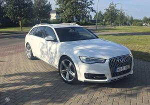 Balts Audi A6 2015 Viļņa, ar dzinēja tilpumu 2.97 L un nobraukumu 335 tūkst. km par 11800 €, foto 1 vietnē AUTOMOTO.COM.LV