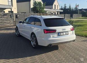 Balts Audi A6 2015 Viļņa, ar dzinēja tilpumu 2.97 L un nobraukumu 335 tūkst. km par 11800 €, foto 4 vietnē AUTOMOTO.COM.LV