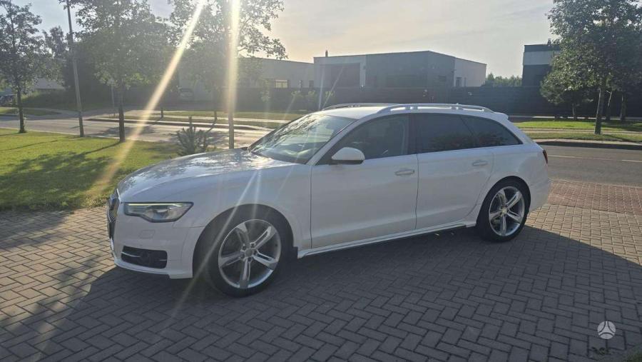 Balts Audi A6 2015 Viļņa, ar dzinēja tilpumu 2.97 L un nobraukumu 335 tūkst. km par 11800 €, foto 5 vietnē AUTOMOTO.COM.LV