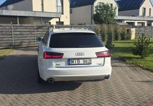 Balts Audi A6 2015 Viļņa, ar dzinēja tilpumu 2.97 L un nobraukumu 335 tūkst. km par 11800 €, foto 6 vietnē AUTOMOTO.COM.LV