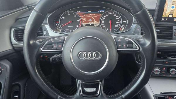 White Audi A6 2015 in Vilnius, with an engine capacity of 2.97 L and mileage of 335 thousand km for 11800 €, photo 10 on AUTOMOTO.COM.LV