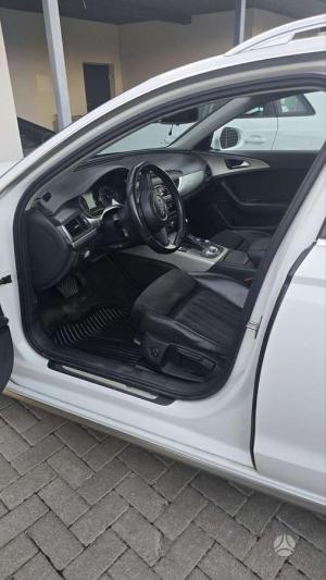 Balts Audi A6 2015 Viļņa, ar dzinēja tilpumu 2.97 L un nobraukumu 335 tūkst. km par 11800 €, foto 12 vietnē AUTOMOTO.COM.LV