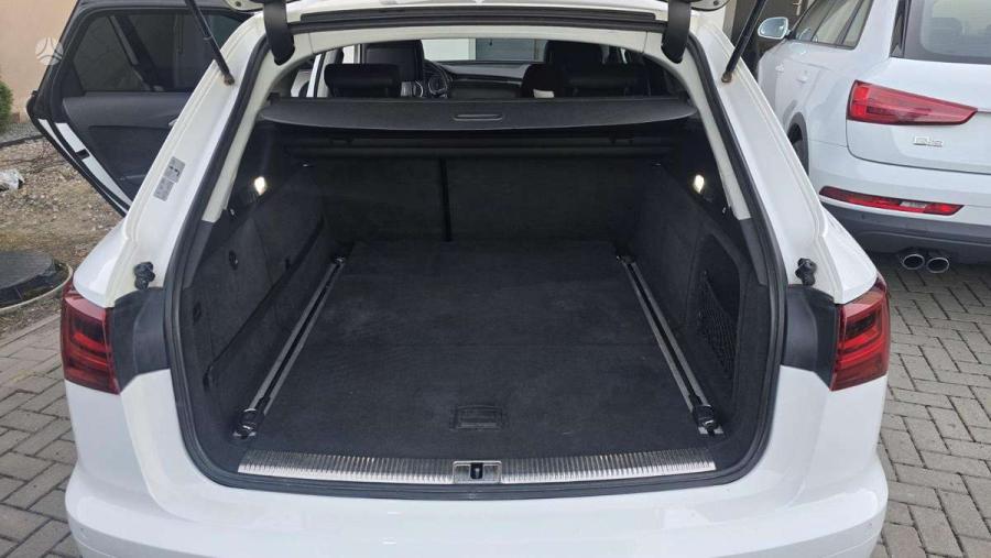 Balts Audi A6 2015 Viļņa, ar dzinēja tilpumu 2.97 L un nobraukumu 335 tūkst. km par 11800 €, foto 14 vietnē AUTOMOTO.COM.LV