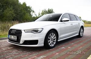 White Audi A6 2015 in Tallinn, with an engine capacity of 2.00 L and mileage of 260 thousand km for 10590 €, photo 1 on AUTOMOTO.COM.LV