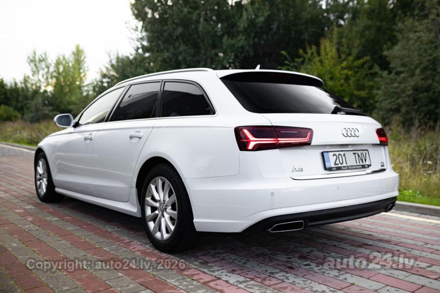 White Audi A6 2015 in Tallinn, with an engine capacity of 2.00 L and mileage of 260 thousand km for 10590 €, photo 3 on AUTOMOTO.COM.LV