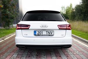 White Audi A6 2015 in Tallinn, with an engine capacity of 2.00 L and mileage of 260 thousand km for 10590 €, photo 7 on AUTOMOTO.COM.LV