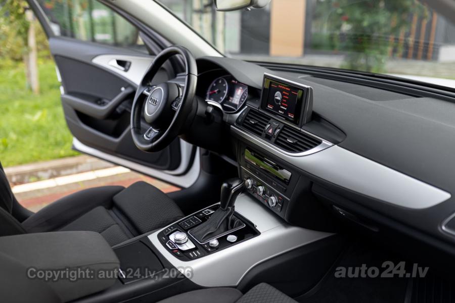 White Audi A6 2015 in Tallinn, with an engine capacity of 2.00 L and mileage of 260 thousand km for 10590 €, photo 9 on AUTOMOTO.COM.LV