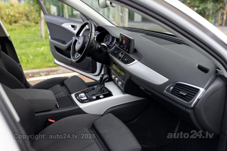 White Audi A6 2015 in Tallinn, with an engine capacity of 2.00 L and mileage of 260 thousand km for 10590 €, photo 10 on AUTOMOTO.COM.LV