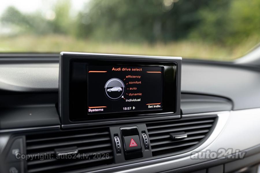 White Audi A6 2015 in Tallinn, with an engine capacity of 2.00 L and mileage of 260 thousand km for 10590 €, photo 23 on AUTOMOTO.COM.LV