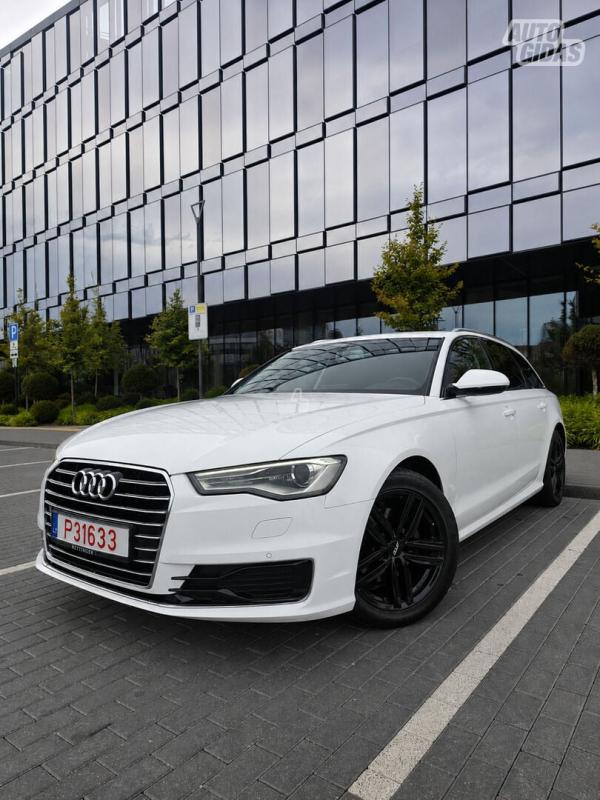 White Audi A6 2015 in Vilnius, with an engine capacity of 2.00 L and mileage of 240 thousand km for 10999 €, photo 3 on AUTOMOTO.COM.LV