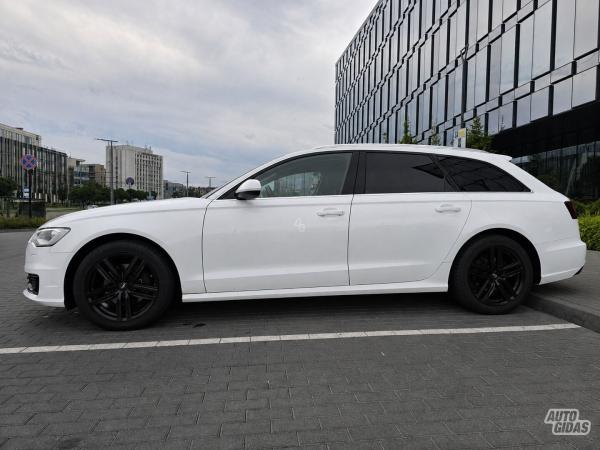 White Audi A6 2015 in Vilnius, with an engine capacity of 2.00 L and mileage of 240 thousand km for 10999 €, photo 7 on AUTOMOTO.COM.LV