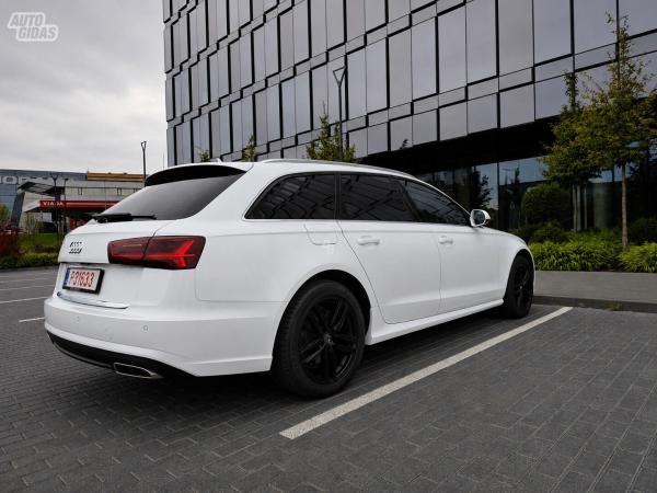 White Audi A6 2015 in Vilnius, with an engine capacity of 2.00 L and mileage of 240 thousand km for 10999 €, photo 8 on AUTOMOTO.COM.LV