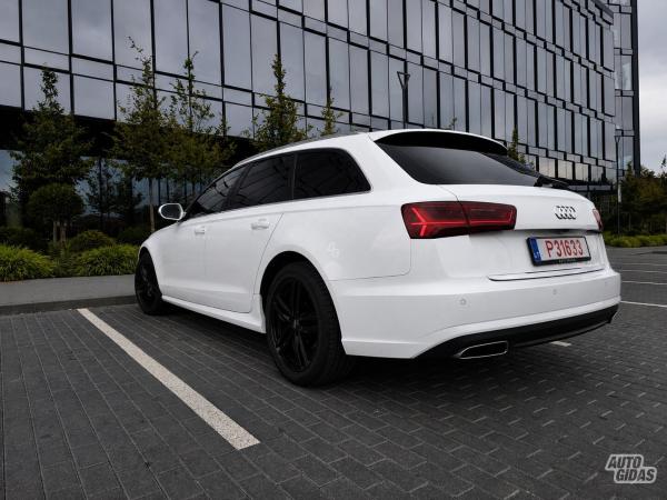 White Audi A6 2015 in Vilnius, with an engine capacity of 2.00 L and mileage of 240 thousand km for 10999 €, photo 9 on AUTOMOTO.COM.LV