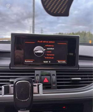 White Audi A6 2015 in Kaunas, with an engine capacity of 1.97 L and mileage of 395 thousand km for 7700 €, photo 9 on AUTOMOTO.COM.LV