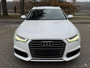 White Audi A6 2016 in Prienai, with an engine capacity of 1.97 L and mileage of 201 thousand km for 13950 €, photo 6 on AUTOMOTO.COM.LV