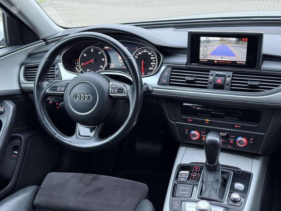 White Audi A6 2016 in Prienai, with an engine capacity of 1.97 L and mileage of 201 thousand km for 13950 €, photo 21 on AUTOMOTO.COM.LV