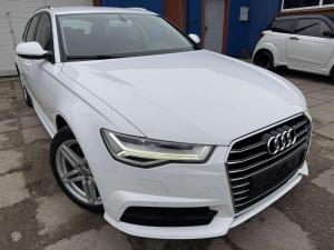 White Audi A6 2016 in Prienai, with an engine capacity of 1.97 L and mileage of 201 thousand km for 13850 €, photo 3 on AUTOMOTO.COM.LV