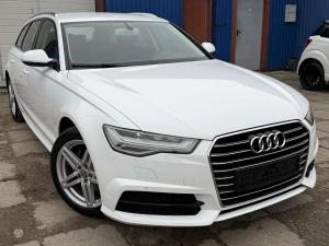 White Audi A6 2016 in Prienai, with an engine capacity of 1.97 L and mileage of 201 thousand km for 13850 €, photo 6 on AUTOMOTO.COM.LV