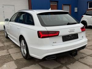 White Audi A6 2016 in Prienai, with an engine capacity of 1.97 L and mileage of 201 thousand km for 13850 €, photo 12 on AUTOMOTO.COM.LV