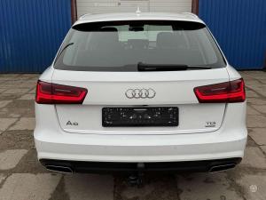 White Audi A6 2016 in Prienai, with an engine capacity of 1.97 L and mileage of 201 thousand km for 13850 €, photo 13 on AUTOMOTO.COM.LV