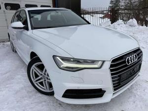 White Audi A6 2016 in Prienai, with an engine capacity of 1.97 L and mileage of 201 thousand km for 13700 €, photo 6 on AUTOMOTO.COM.LV