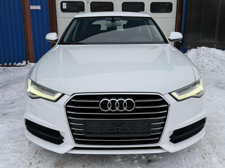 White Audi A6 2016 in Prienai, with an engine capacity of 1.97 L and mileage of 201 thousand km for 13700 €, photo 10 on AUTOMOTO.COM.LV