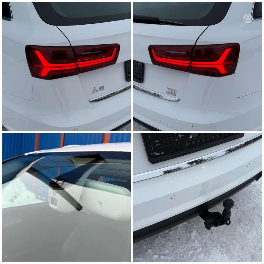 White Audi A6 2016 in Prienai, with an engine capacity of 1.97 L and mileage of 201 thousand km for 13700 €, photo 17 on AUTOMOTO.COM.LV