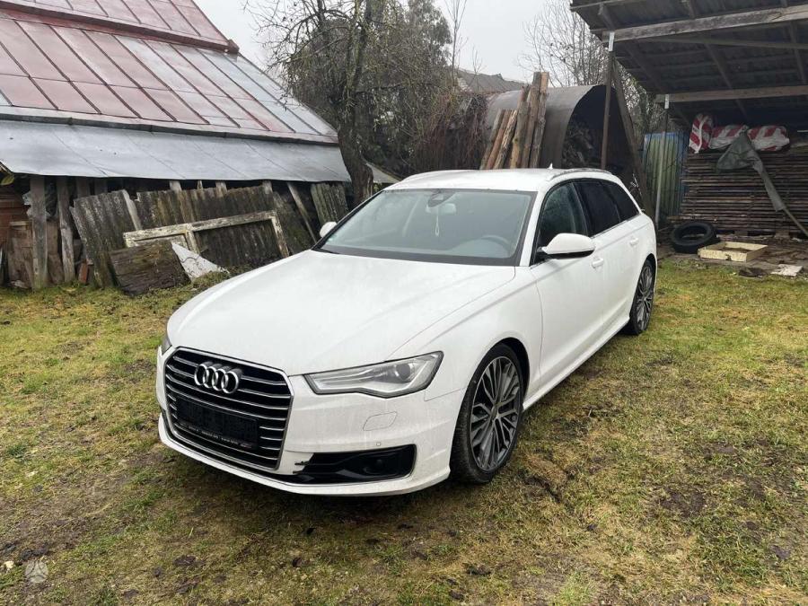 Balts Audi A6 2016 Viļņa, ar dzinēja tilpumu 3.00 L un nobraukumu 275 tūkst. km par 8750 €, foto 1 vietnē AUTOMOTO.COM.LV