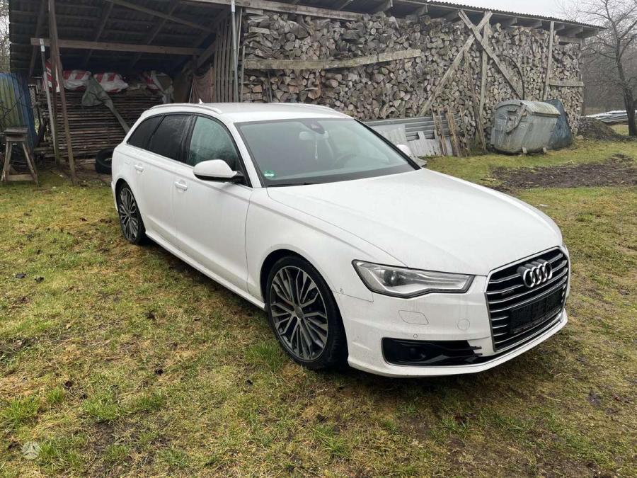 Balts Audi A6 2016 Viļņa, ar dzinēja tilpumu 3.00 L un nobraukumu 275 tūkst. km par 8750 €, foto 3 vietnē AUTOMOTO.COM.LV